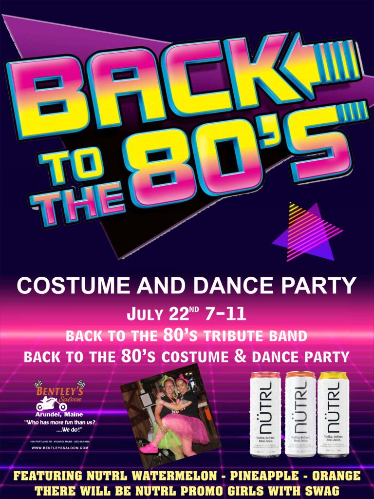 Back to the 80's Tribute Band Party - Bentley's Saloon