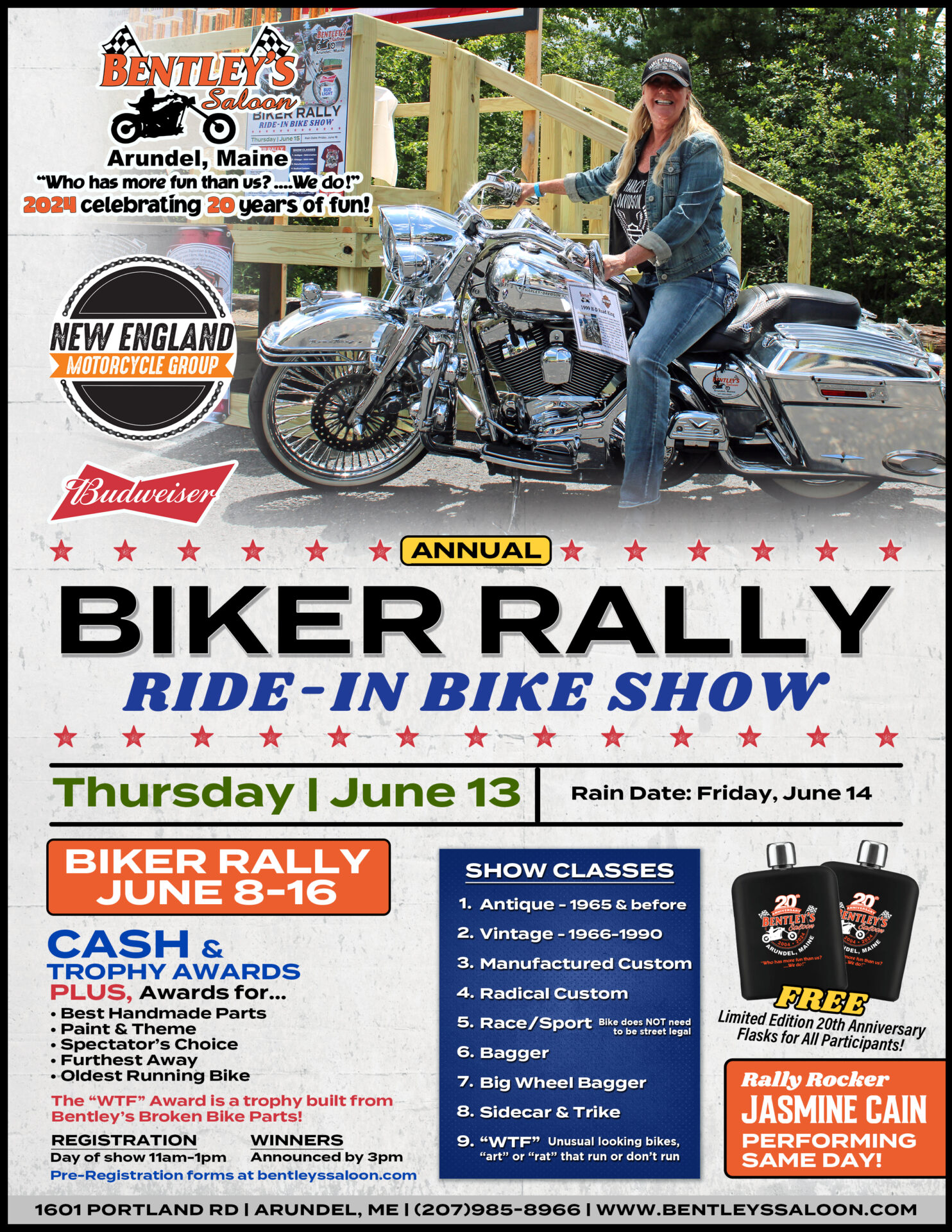 Bentley's Annual Ride-In Bike Show - Bentley's Saloon
