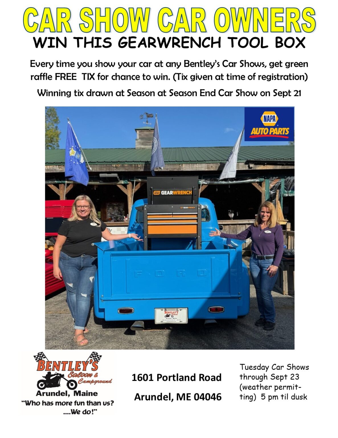 Bentley's Saloon | Arundel, Maine| Car Shows